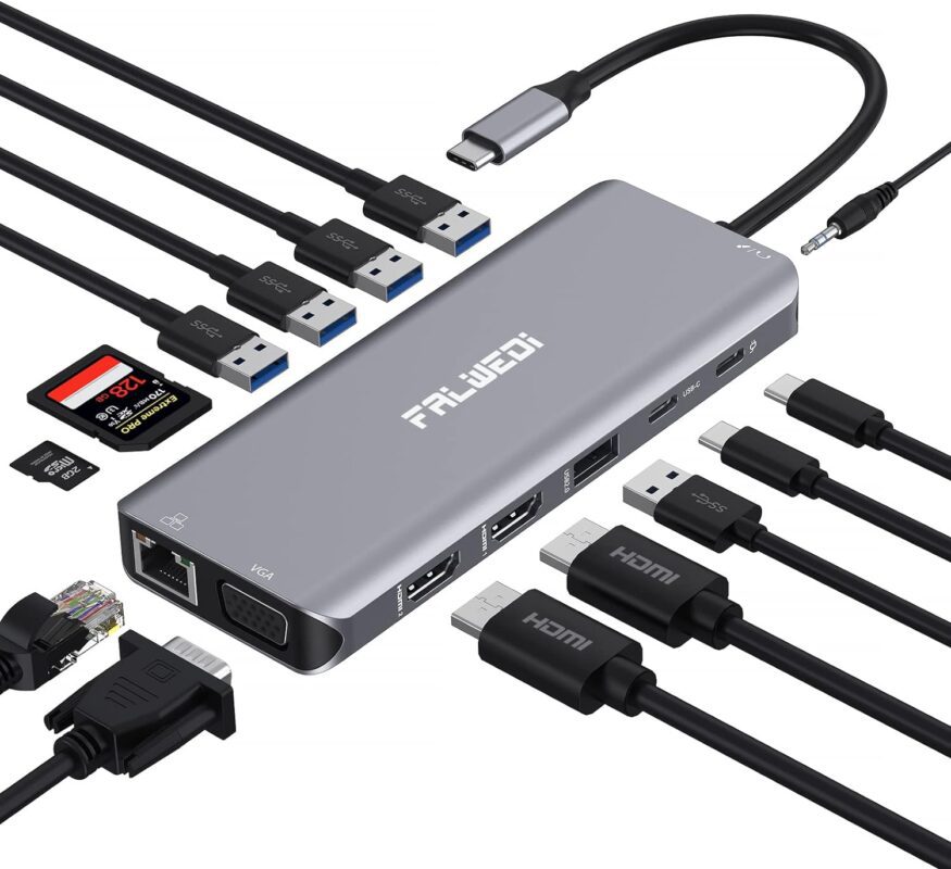 FaLWeDi MultiPort Docking Station Cable - CPM Electronics